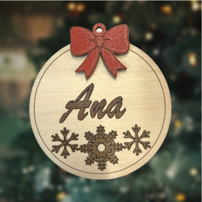 Personalizirani okraski za jelko s PENTLJICO – Zelodek.si